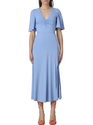 Patrizia Pepe Dress - Gnawed Blue