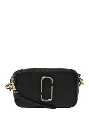 Marc Jacobs Marc Jacobs The Snapshot Bag In Saffiano Leather Black