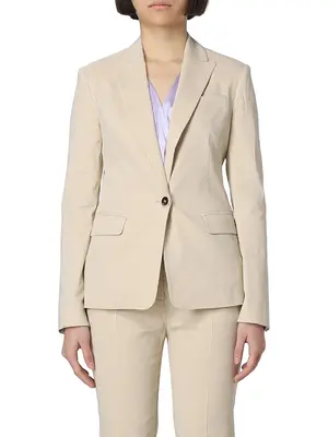 Pinko Single-breasted Jacket - Beige