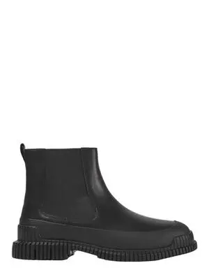Camper Pix Ankle Boot In Calfskin - Black