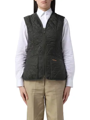 Barbour Quilted Zip-Up Waistcoat Olive