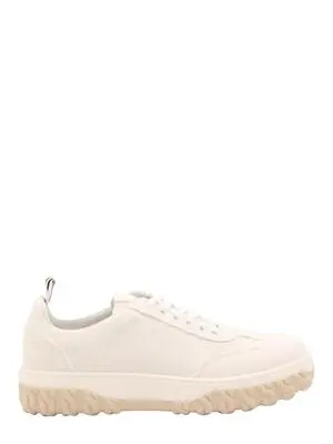 Thom Browne Lace-up Sneakers - White