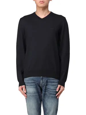 BOSS Pullover Sweater - Black 1