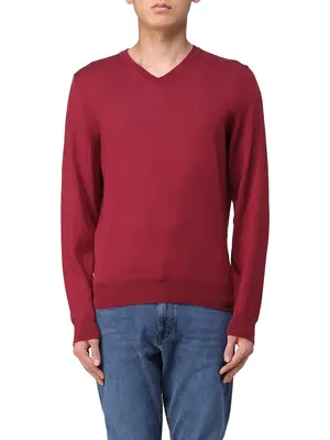 BOSS Pullover Sweater - Burgundy