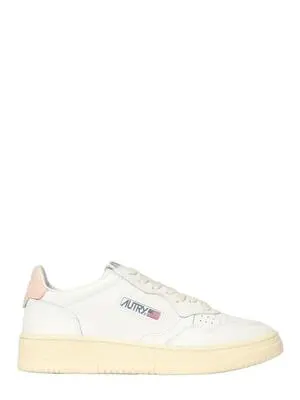 AUTRY Leather Sneakers - Pink
