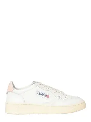 AUTRY Leather Medalist Sneakers White