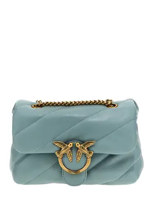 Pinko PINKO Mini Bag Gnawed Blue