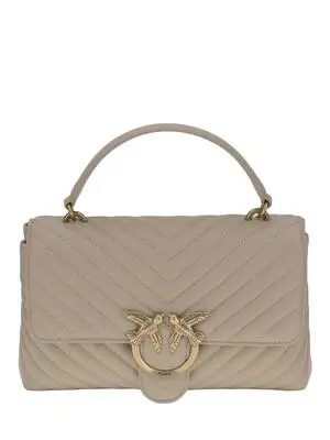 Pinko Quilted Handbag - Ebony