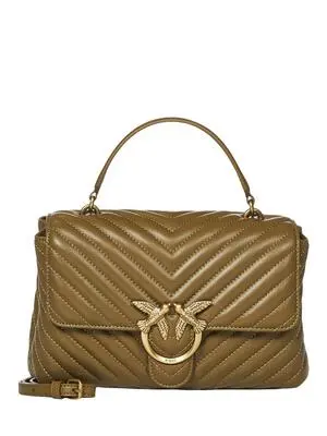 Pinko Quilted Handbag - Green