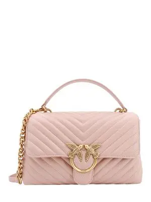 Pinko Pinko Quilted Handbag Pink