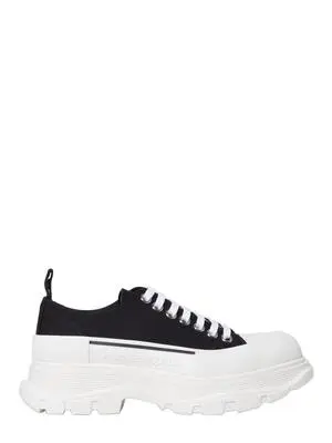 Alexander McQueen Canvas Sneakers - Black