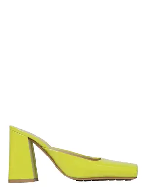 Bottega Veneta Leather Pumps - Lime