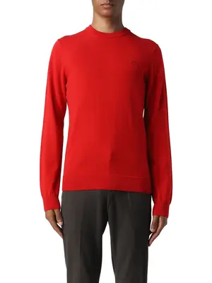Lacoste Lacoste Crew Neck Sweater Red