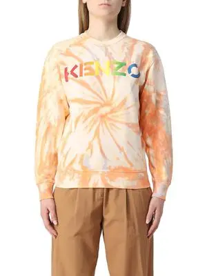 Kenzo Tie-dye Logo Sweatshirt - Multicolor