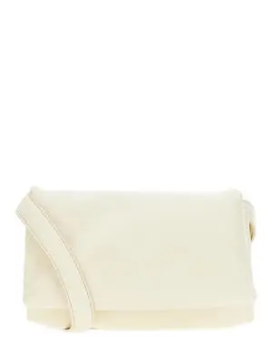 Marni Marni Padded Leather Shoulder Bag Ivory