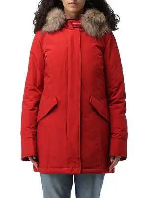 Woolrich Coat Red