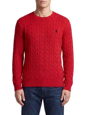 Polo Ralph Lauren Polo Ralph Lauren Cable Knit Pullover Red