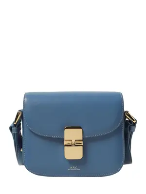 A.p.c. Mini Bag Gnawed Blue