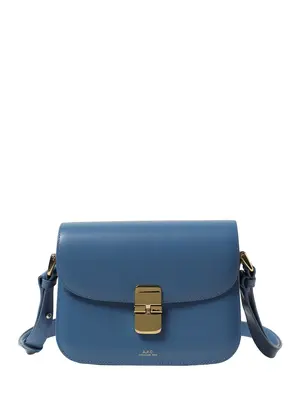 A.p.c. Mini Bag Gnawed Blue