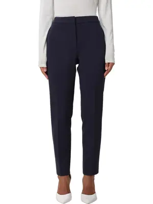 Max Mara Max Mara Viscose Blend Pants Blue