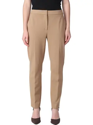 Max Mara Max Mara Viscose Blend Pants Camel