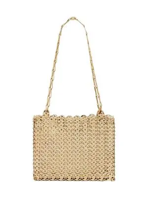 Rabanne Mini Chain Bag - Brown