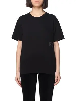 Alexander Wang Alexander Wang Logo T-Shirt Black