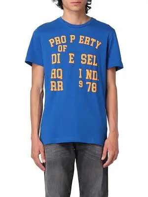 DIESEL® Cotton T-shirt - Blue