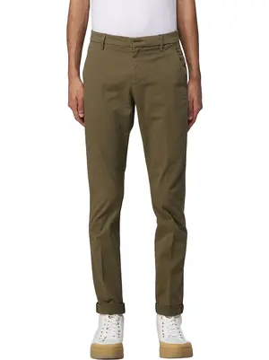DONDUP Dondup Cotton Pants Forest Green