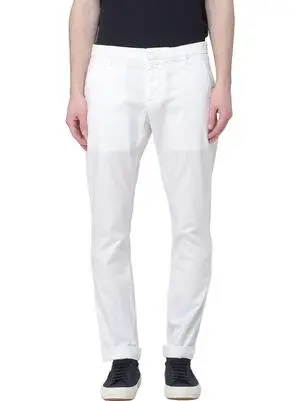 DONDUP Cotton Pants - White