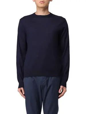 BALLANTYNE Crew Neck Pullover - Navy