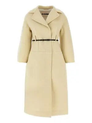 JIL SANDER Coat - White