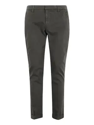DONDUP Dondup Stretch Cotton Pants Military
