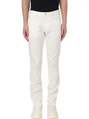 Emporio Armani Straight Leg Jeans - White