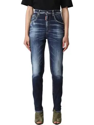 Dsquared2 Stretch Slim Fit Jeans - Blue