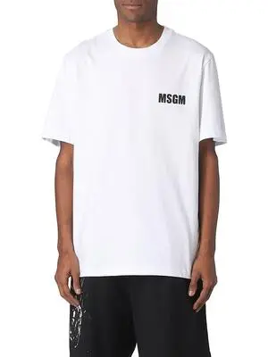 MSGM Cotton T-shirt White