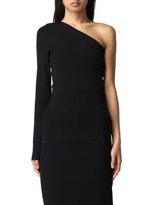 Victoria Beckham One-shoulder Top - Black