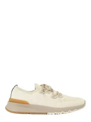 Brunello Cucinelli Low Top Sneakers Yellow Cream