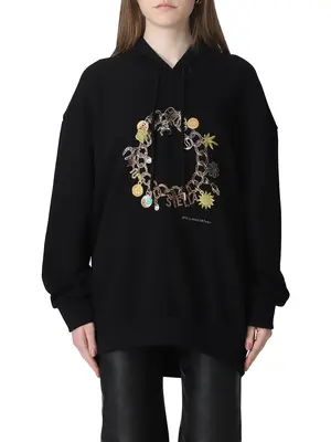 Stella McCartney Cotton Sweatshirt - Black