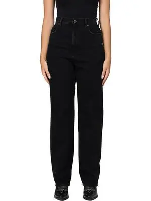 GOLDEN GOOSE Straight Leg Jeans - Black