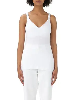 Brunello Cucinelli Top White 1