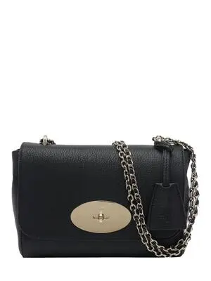 Mulberry Mulberry Lily Small Crossbody Bag In Leather With Chain Strap Black