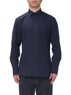 Burberry Classic Stretch Poplin Shirt - Blue