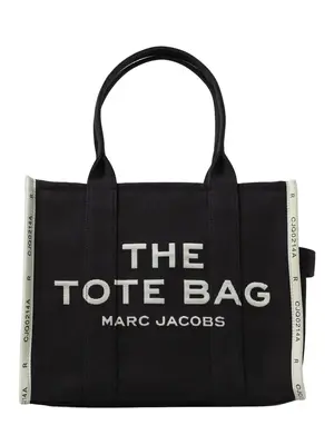 Marc Jacobs The Tote Bag N Canvas With Jacquard Logo - White