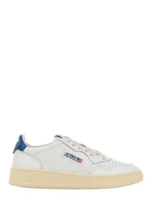 AUTRY AUTRY Medalist Low Leather Sneakers Blue 1
