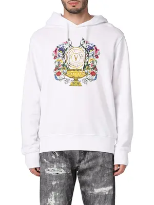 Versace Cotton Sweatshirt - White