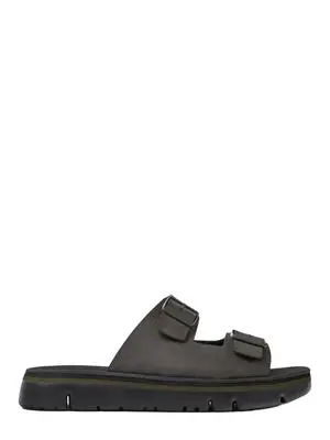 Camper Oruga Leather Sandals - Brown