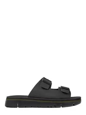 Camper Oruga Leather Sandals - Black