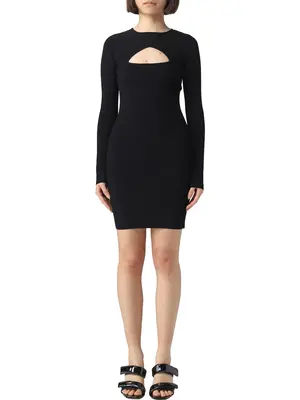 Dsquared2 Viscose Blend Mini Dress - Black
