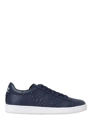 EA7 Lace-Up Sneakers Blue